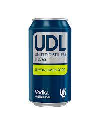 Vodka UDL Pre-mix Cans